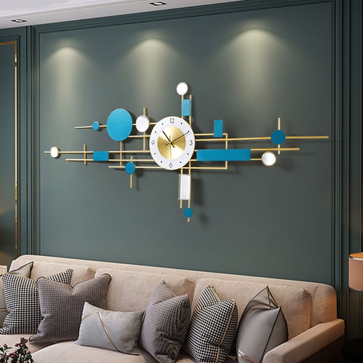Buy Gorgeous Metal Wall Clock | Peacock Design Metal Wall Clock – Saajawat