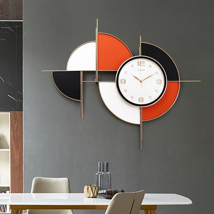 Buy Gorgeous Metal Wall Clock | Peacock Design Metal Wall Clock – Saajawat