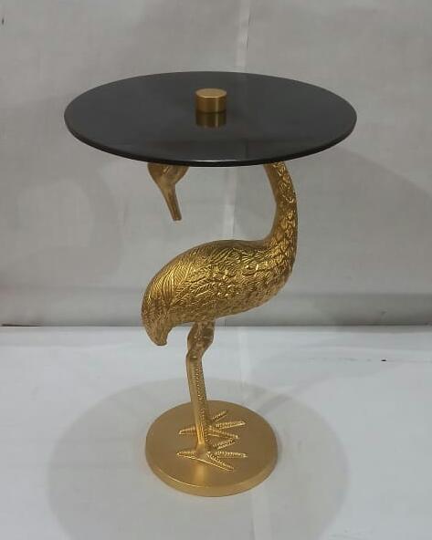 Peacock Golden Design Coffee Table – Saajawat